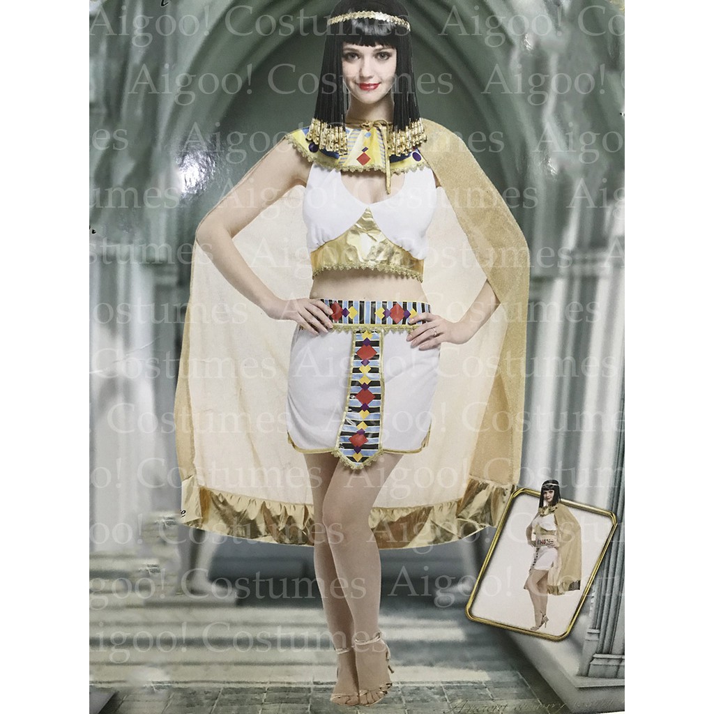 United Nations Egyptian Queen/Egypt Cleopatra Costume for Women ...