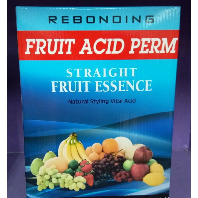 FRUIT ACID PERM Fruity Rebonding | Shopee Philippines