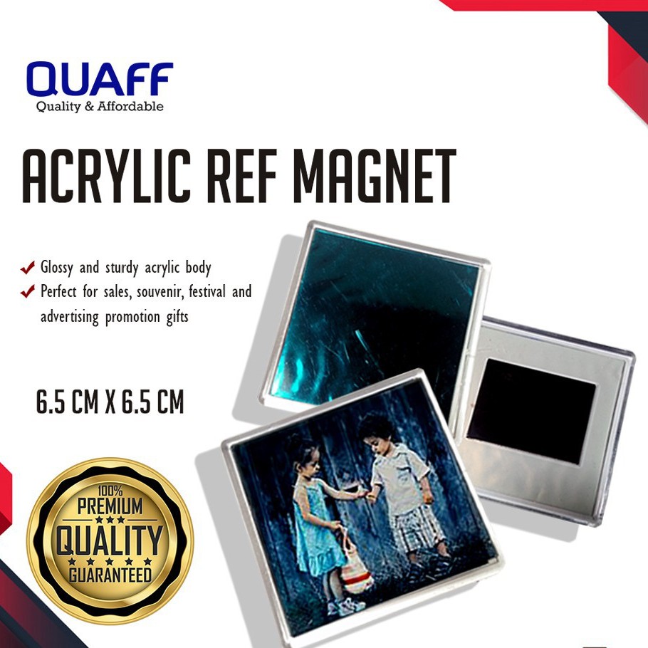 QUAFF ACRYLIC REF MAGNET SQUARE F7 (50PCS) | Shopee Philippines