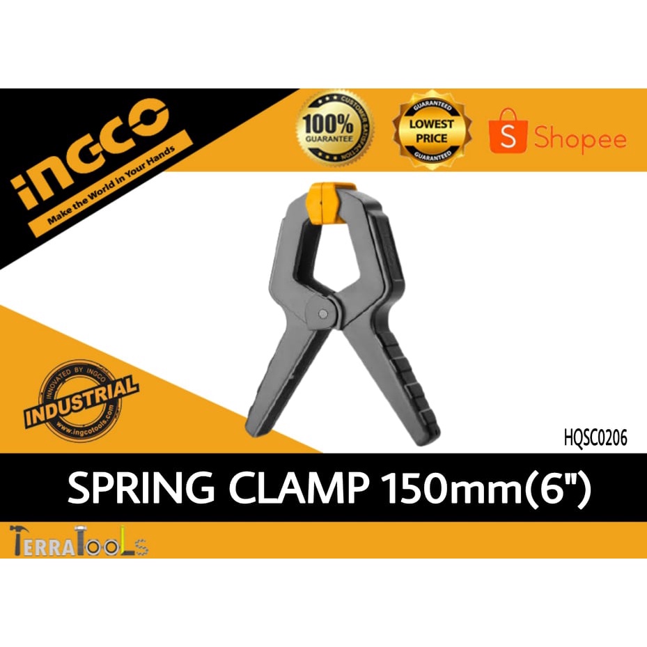 Ingco Spring Clamp 6" HQSC0206 | Shopee Philippines