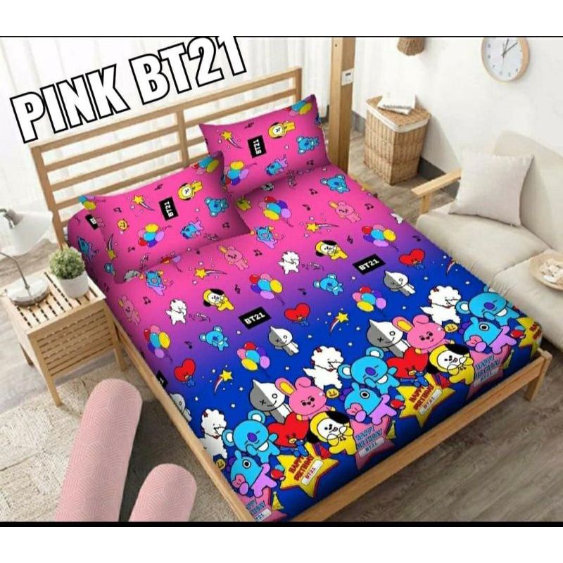 Bt21 motif Blanket And Bed Linen bt21 | Shopee Philippines
