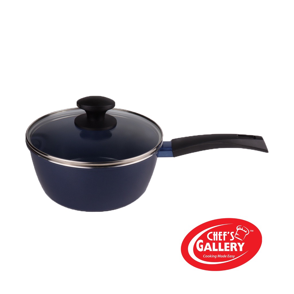 Chef's Gallery Greblon Non-Stick CK2 Coating Saucepan 20cm | Induction ...
