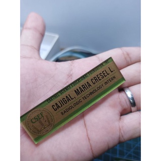 Name Plate / Name Tag / Name Badge ( Pin Type/Magnetic Type ) | Shopee ...