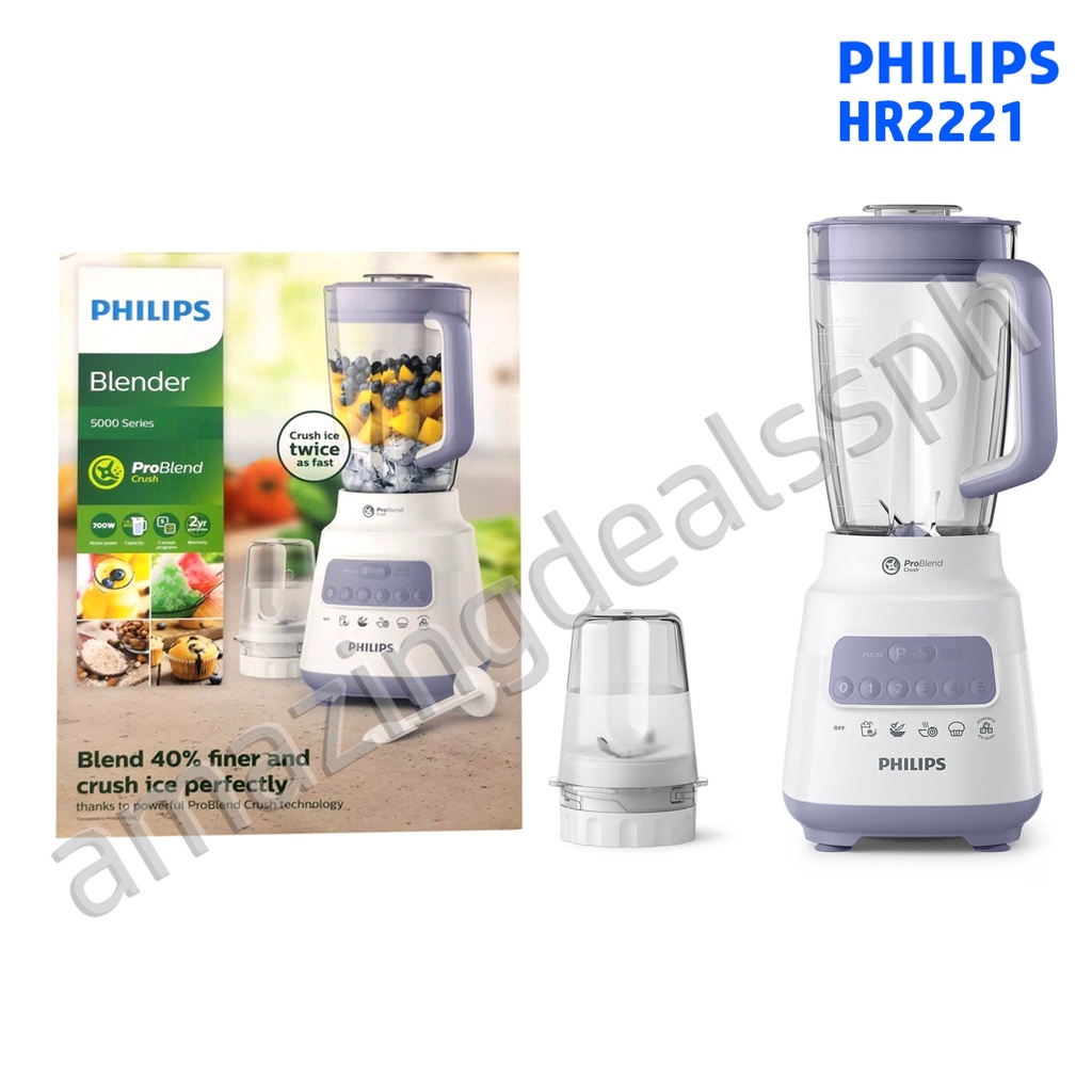 HR-2221 Blender 350W 5Speed and pulse (COD) | Shopee Philippines