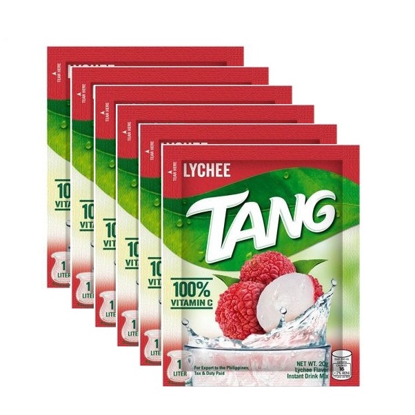 Tang Lychee Litro Pack 6 x 20g | Shopee Philippines