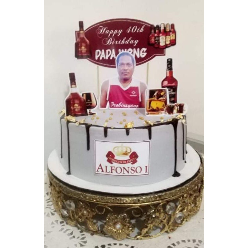 Alfonso Theme cake topper | Shopee Philippines