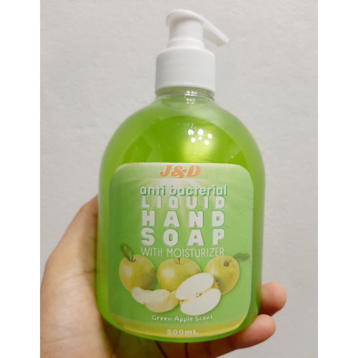 500mL Liquid Hand Soap with Antibac and Moisturizer (pump bottle ...