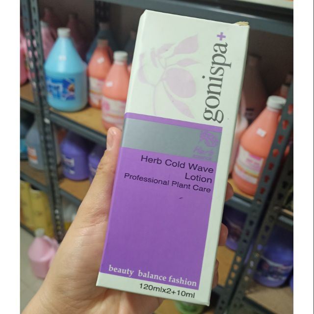 Gonispa Herb Cold Wave Lotion (PANG KULOT PERMANENT) 120ml x 2 | Shopee ...