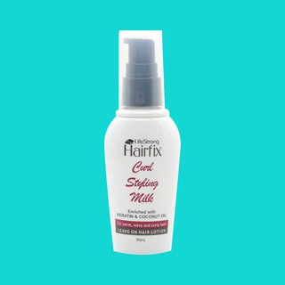 Hairfix Curl Styling Milk With Keratin Hair Lotion 50Ml | Shopee ...
