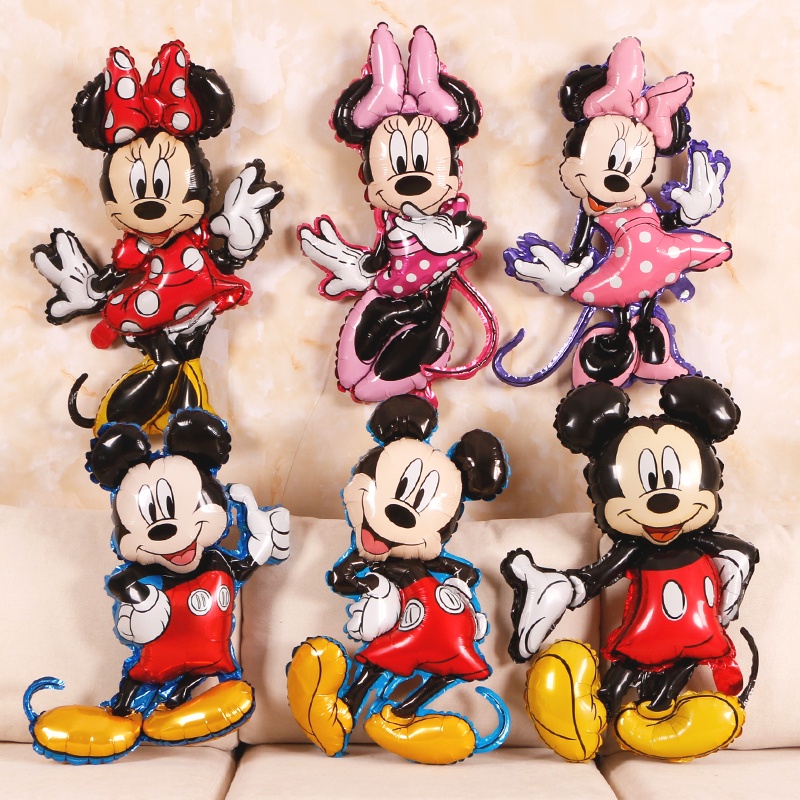 Cartoon Mickey Mouse Mickey Minnie Three-dimensional Full Body Aluminum ...