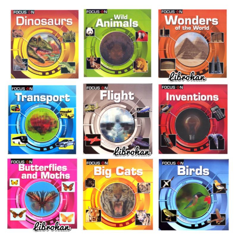 Focus On Science Books with Lenticular Printing | Shopee Philippines