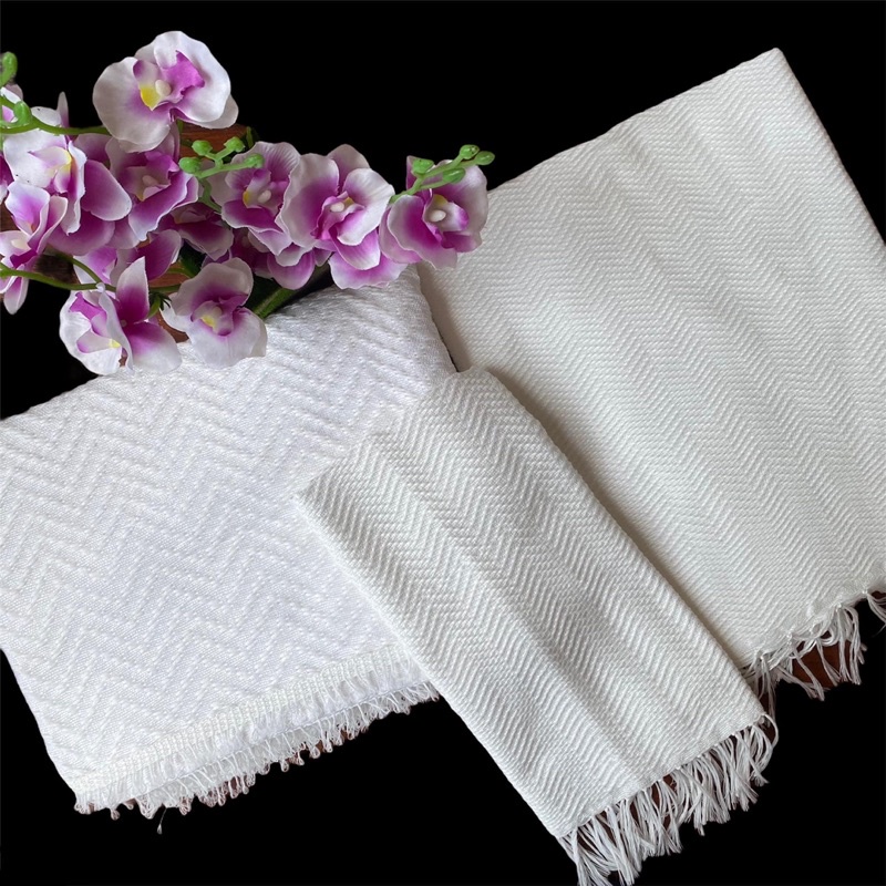 INABEL SET - (Bath towel & hand towel) or (Blanket,Bath towel & hand ...