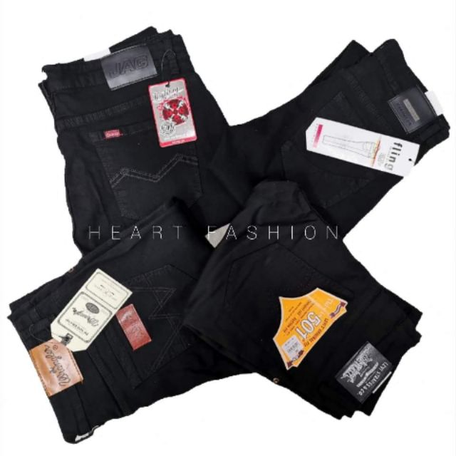 PLAIN BLACK PANTS FOR MEN | Shopee Philippines