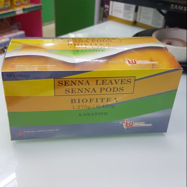 Biofit Tea Senna Leaves 30pieces | Shopee Philippines