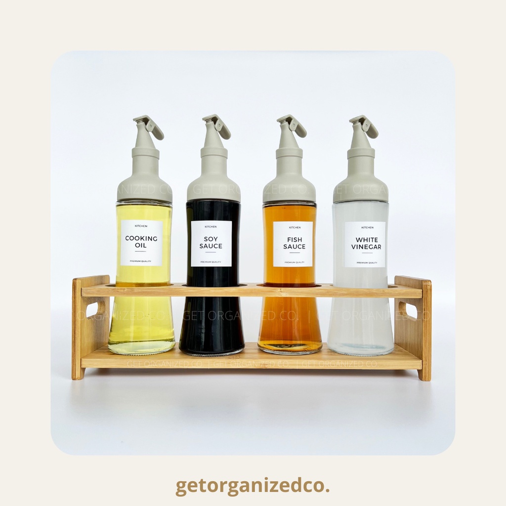 Martin 500ML Round Oil Condiment Sauce Seasoning Bottle Soy Sauce ...