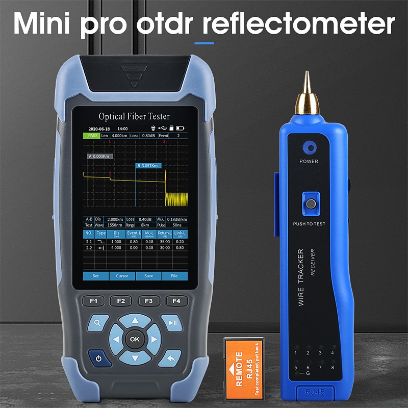 Mini pro OTDR Reflectometer 9 Functions In 1 OPM OLS VFL Device Event ...
