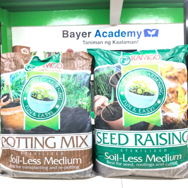 GROWING AND POTTING MEDIUM RAMGO STERILIZED SOIL-LESS ORGANIC MIX (4L ...