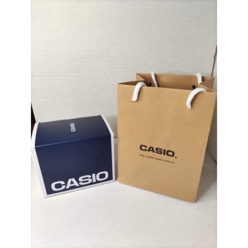 Casio box paper bag watch box Casio can | Shopee Philippines