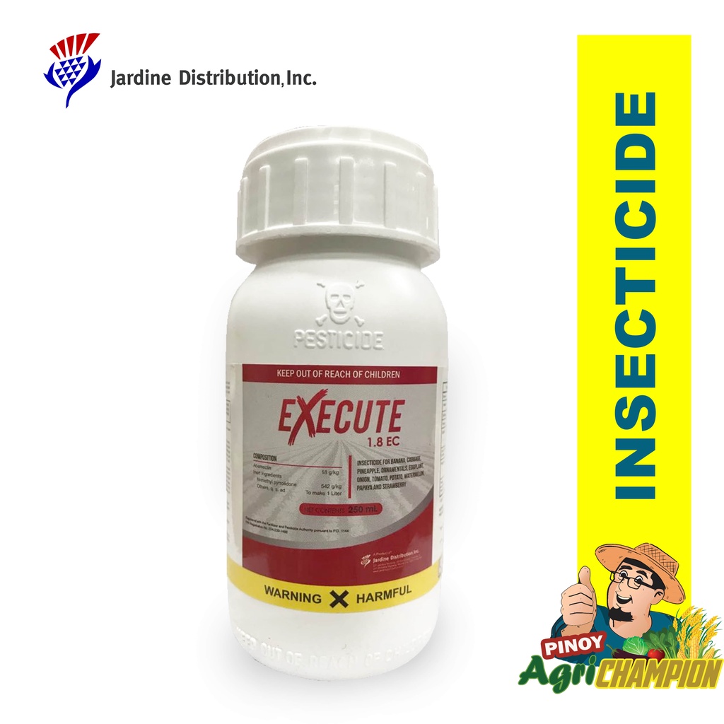 EXECUTE 1.8EC 250ml Insecticide | Shopee Philippines