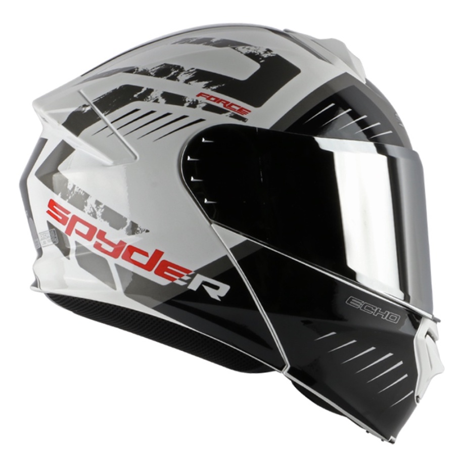 Spyder Modular Helmet with Dual Visor FORCE GD Series 4 (Free Extra ...