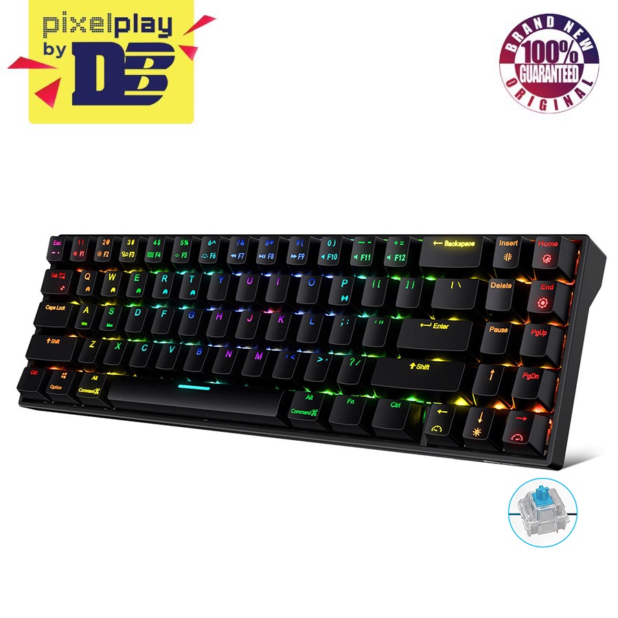 Royal Kludge RK71 Dual-mode RGB 71 Keys Shot Swappable Mechanical ...