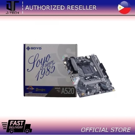 SOYO KL A520M /2*DDR4/M.2/USB3/GBE LAN/VGA+HDMI/PS2/ AM4 (M-ATX ...