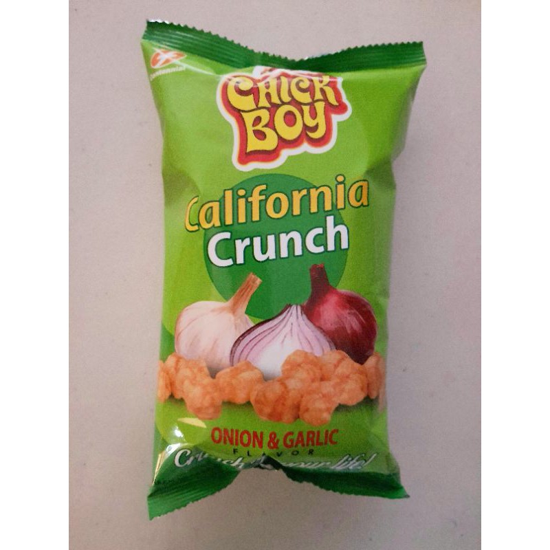 Chickboy Pop nik chichacorn cornbit California Crunch onion & garlic ...