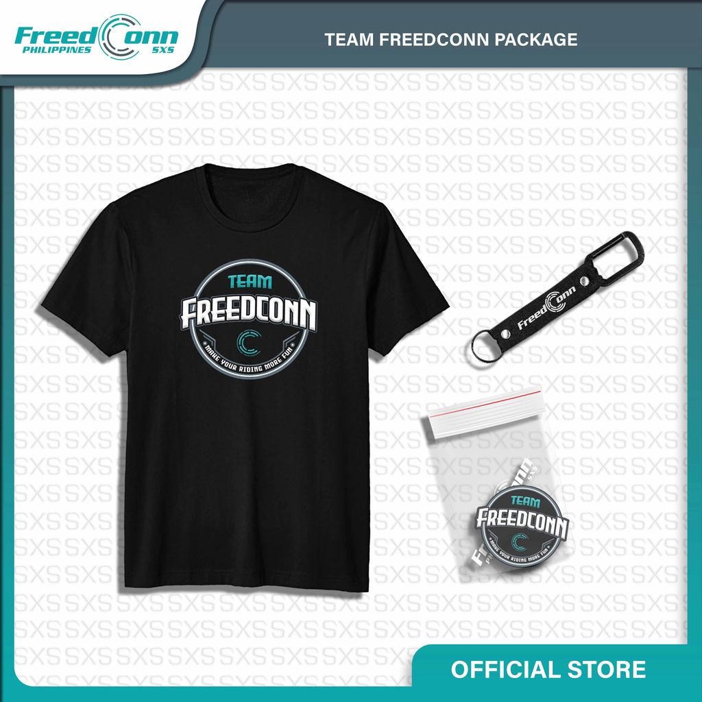 FreedConn PH Team FreedConn Merchandise Package Tshirt, Keychain ...