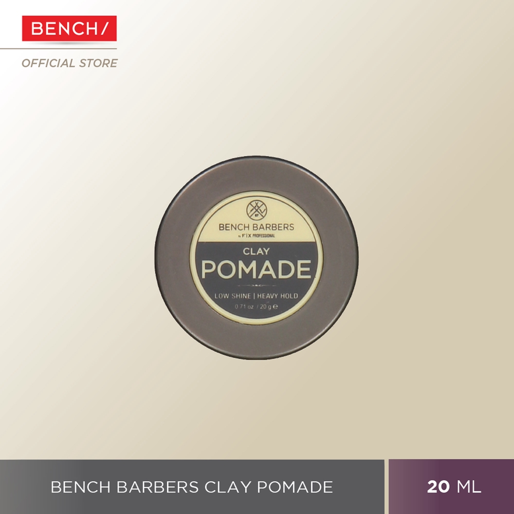 TCR1020R - BENCH/ Barbers Clay Pomade 20g | Shopee Philippines
