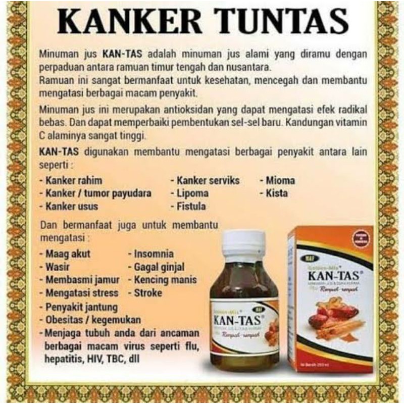 Herbal Medicine Kangker Complete / Cantas Original | Shopee Philippines