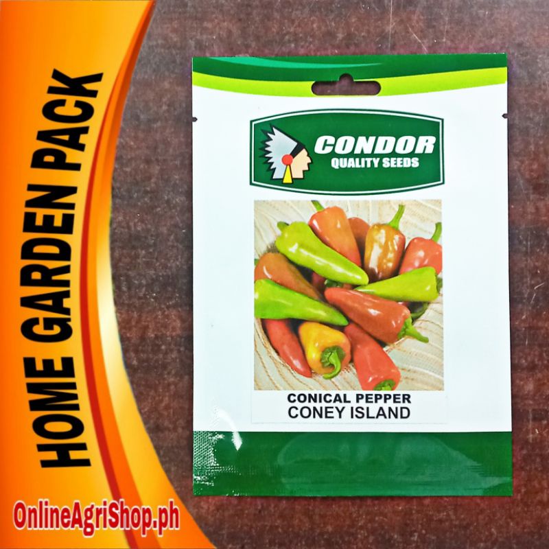 CONEY ISLAND OPV CONICAL PEPPER ATSAL 2 GRAMS (CONDOR SEEDS) | Shopee ...