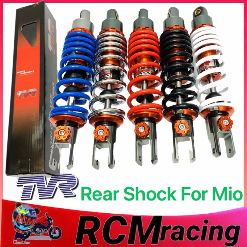 Rear Shock TVR For Mio Sporty Mio i 125 Mio Soul Honda Click (300mm) | Shopee Philippines