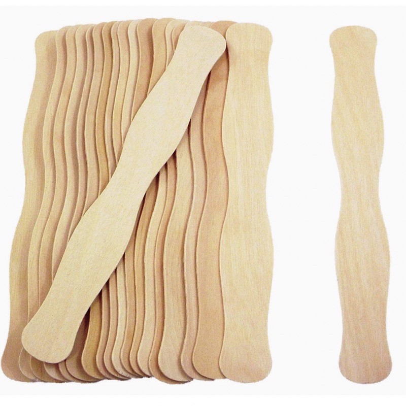 Wooden Jumbo Wavy Sticks Stick (24 cts) | Shopee Philippines
