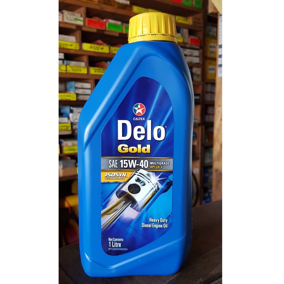 Delo Gold 15W-40 1 Liter | Shopee Philippines