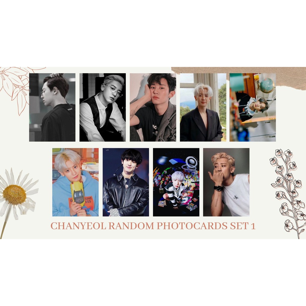 EXO Chanyeol Photocard Set - ayanawebzine.com