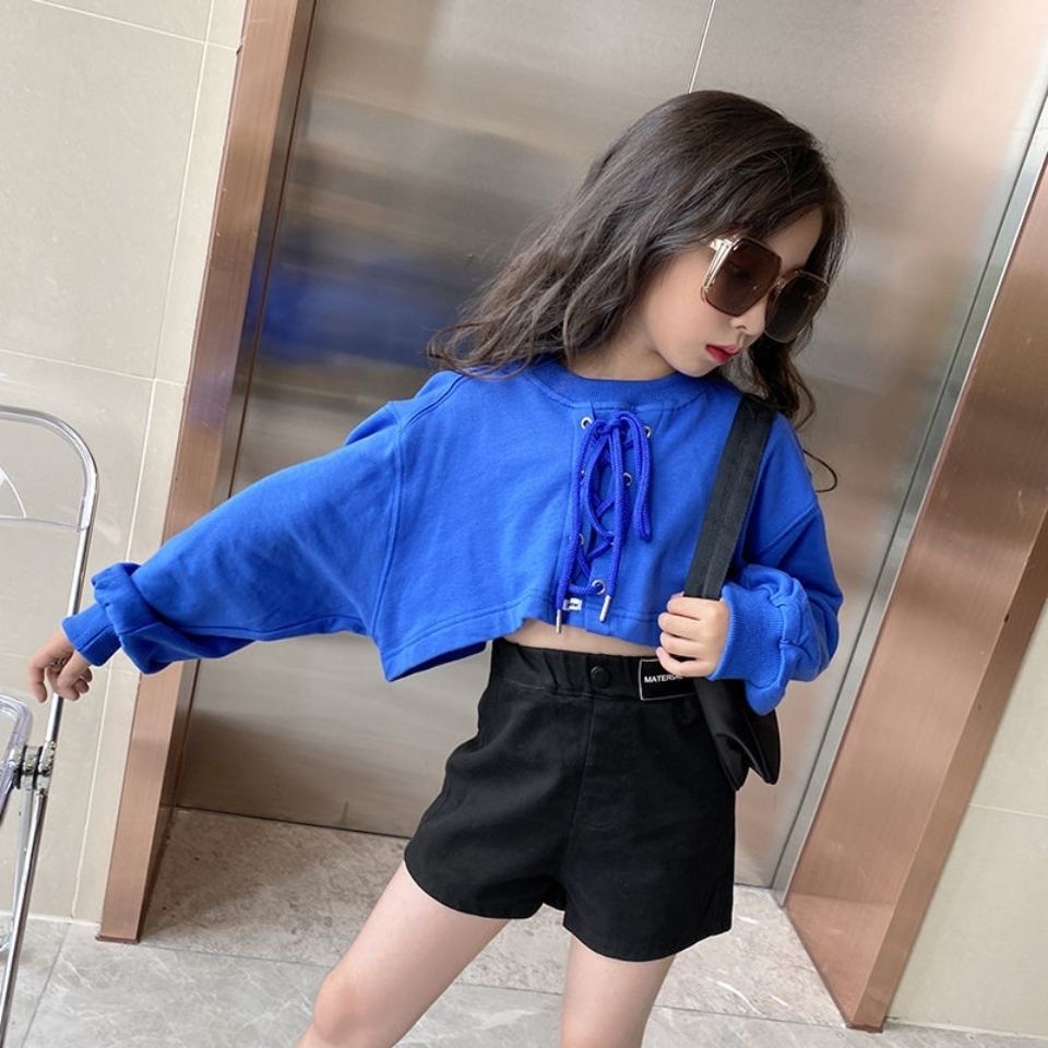 children clothes preloved long sleeve crop top for kids navel exposed t ...