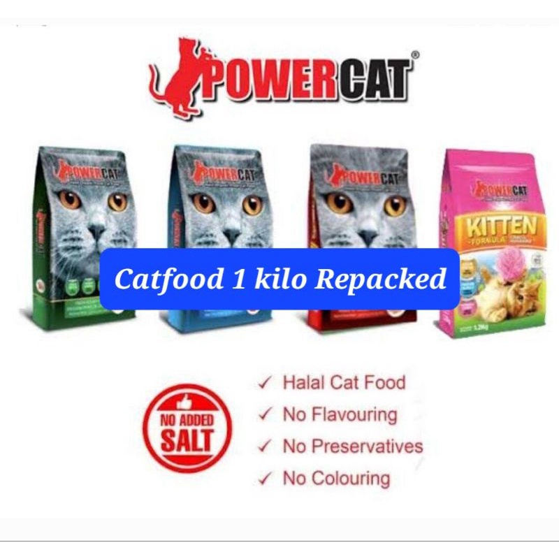 PowerCat 1Kg ( repacked) | Shopee Philippines