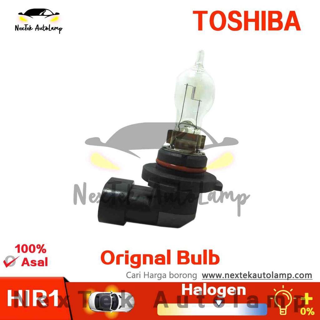 TOSHIBA 9011 HIR1 PX20D 12V 65W Car Bulb(1 Bulb) | Shopee Philippines