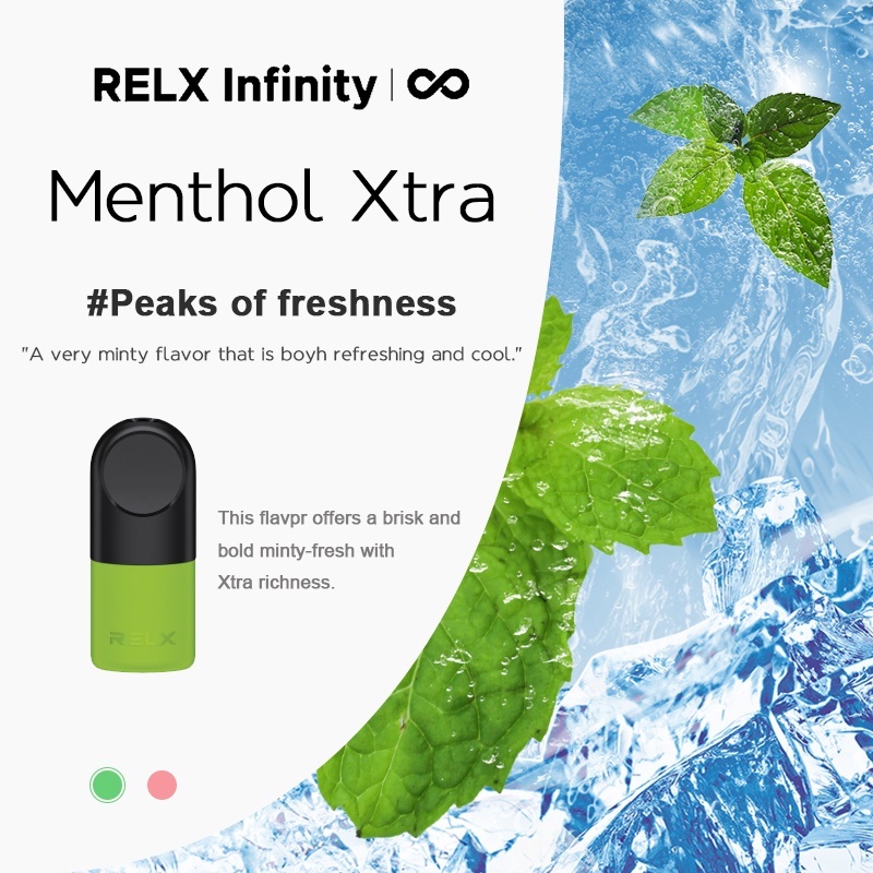 RELX PODS Relx Infinity Pods relx juices flavor mint for relx infinity ...