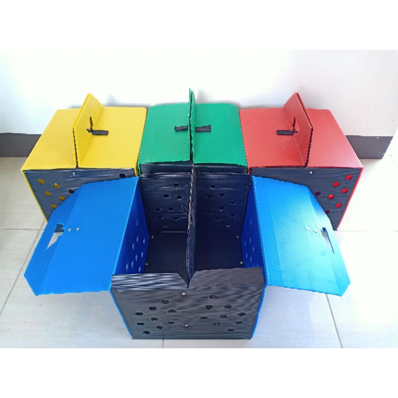 Plastic Collapsible Cock Box for Gamefowl(Pang Dalawahan) | Shopee ...