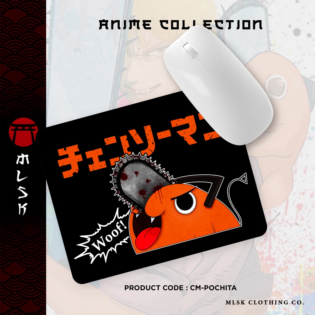 ANIME MOUSE PAD | DENJI POCHITA ANYA LUFFY GON KILLUA NARUTO AKATSUKI ...