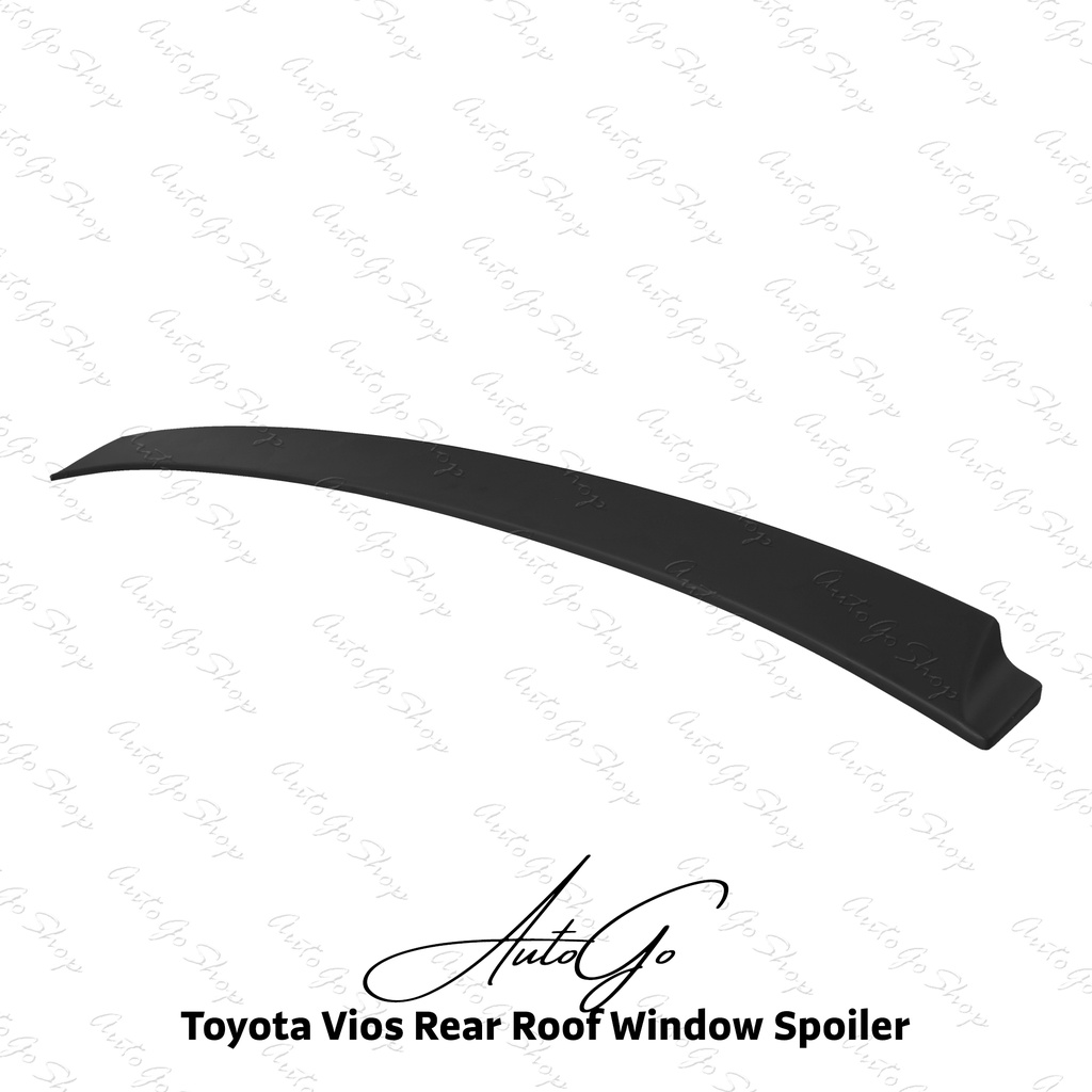 Toyota Vios 2013 - 2017 Rear Roof Window Spoiler (Matte Black) | Shopee ...