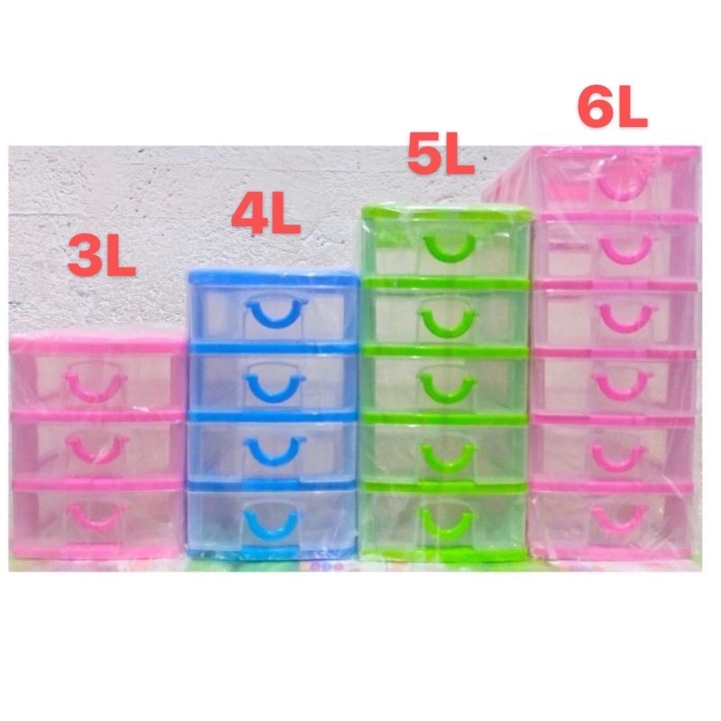 Mini Drawer 3-6 layers/ Mini storage organizer/Drawer/Medicine Drawer ...