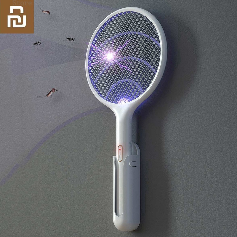 Youpin Qualitell Electric Mosquito Swatter Handheld LED Mosquito Killer ...