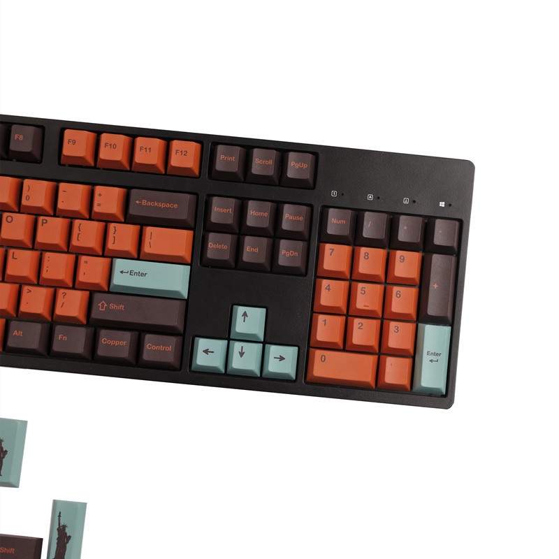 GMK Replica Keycap, Complete Set of PBT Keycaps Cherry Profile DYE-SUB ...