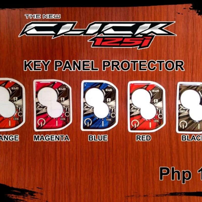 Honda Click 125 v1 /v2 key panel protector | Shopee Philippines