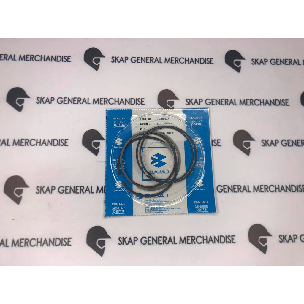 BAJAJ - PISTON RING ( STANDARD ) - CT125 ( 36JH0032 ) | Shopee Philippines