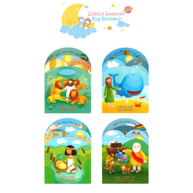 BIBLE STORY PICTURE BOOK - Daniel in the lion's den | Jonah and the ...