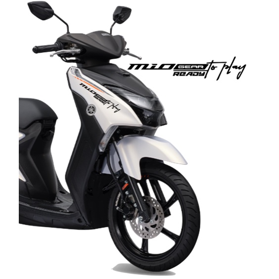 mio gear ready to play design vinyl cutout stickers | Shopee Philippines