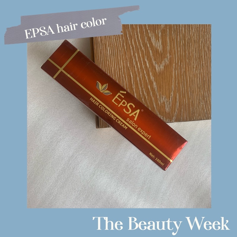 EPSA Professional Hair Color Cream | Shopee Philippines